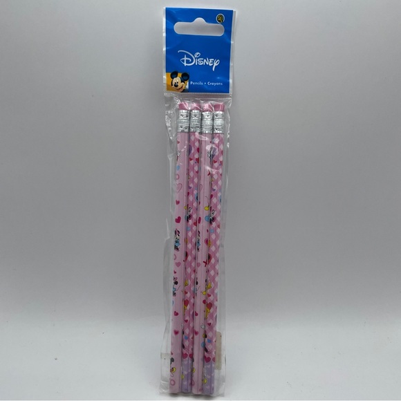 Disney | Other | Disney Mickey Mouse Pencils Minnie Pluto Daisy Xoxo ...